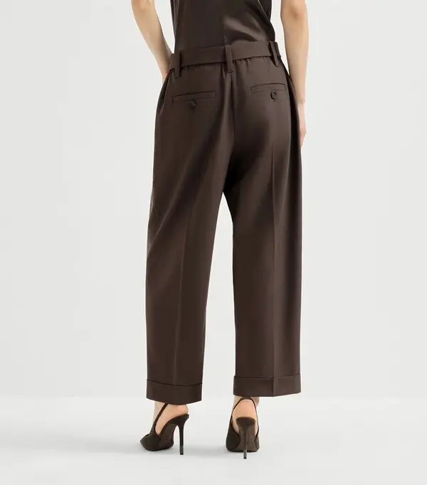 Brunello Cucinelli Virgin Wool-blend Trousers