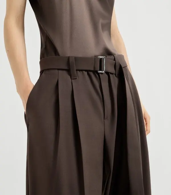Brunello Cucinelli Virgin Wool-blend Trousers