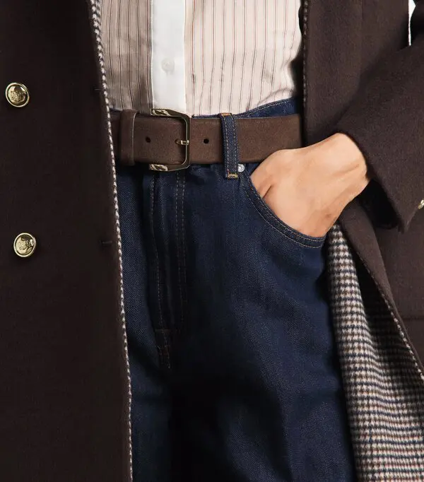 Sandro Suede Belt