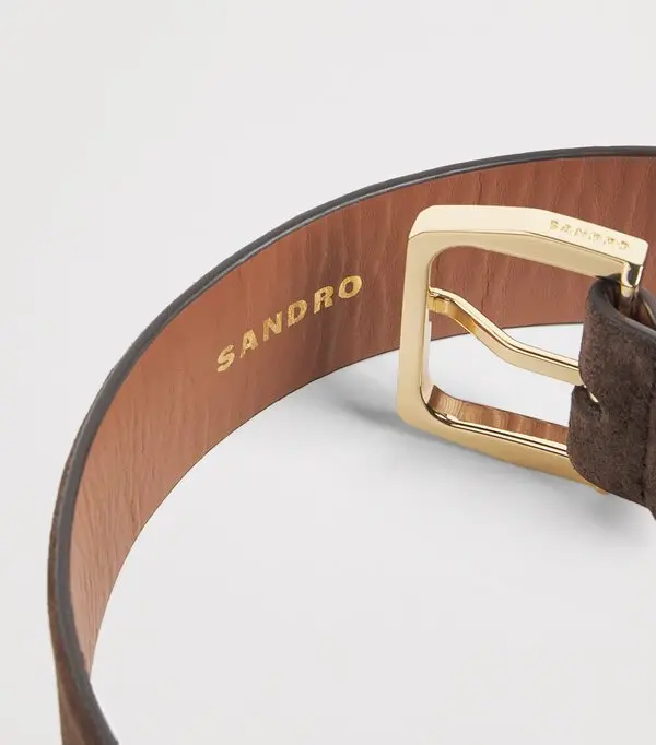 Sandro Suede Belt