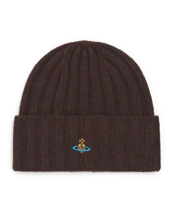 VIVIENNE WESTWOOD Cashmere Classic Beanie