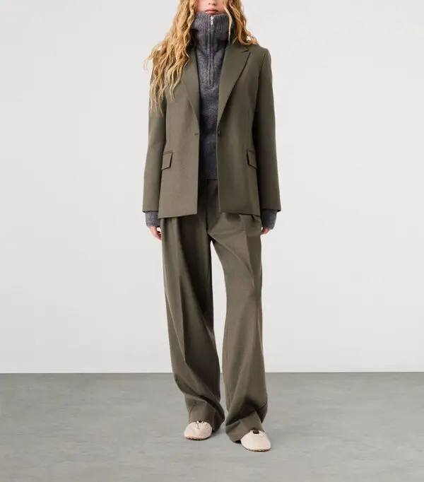 Maje Wool-blend Blazer