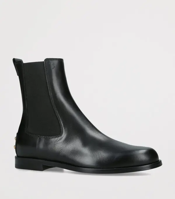 TOD'S Leather Chelsea Boots