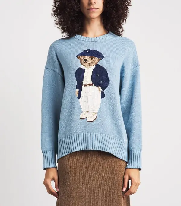 Polo Ralph Lauren Cotton Polo Bear Sweater
