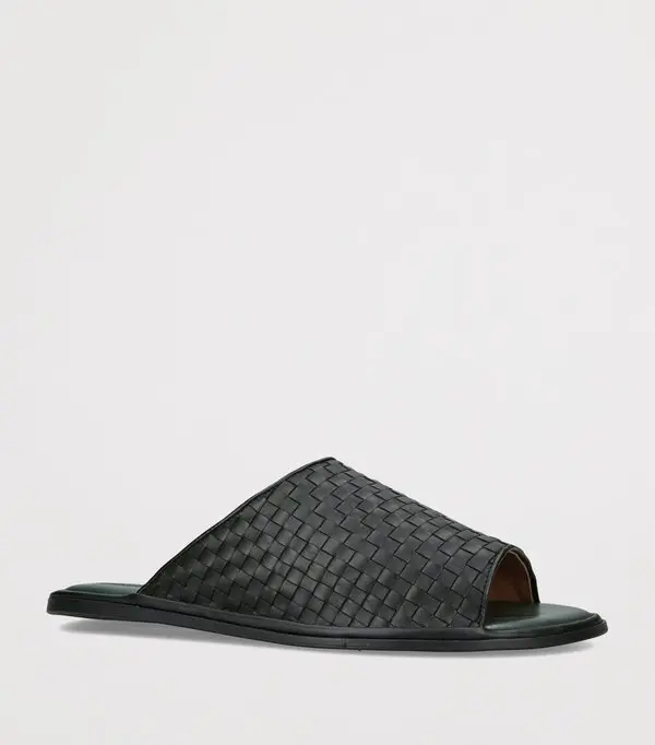 BROTINI Leather Woven Sandals
