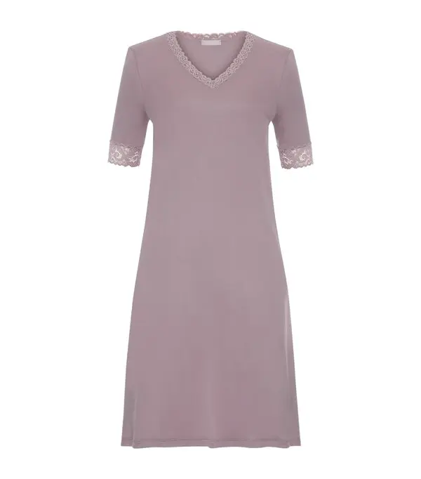 Hanro Lace-trim Moments Nightdress