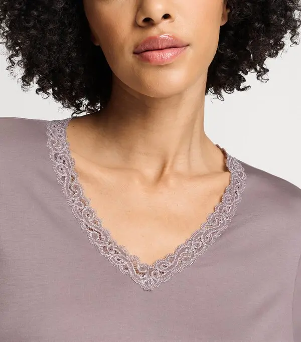 Hanro Lace-trim Moments Nightdress