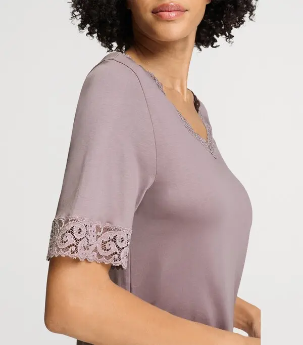 Hanro Lace-trim Moments Nightdress