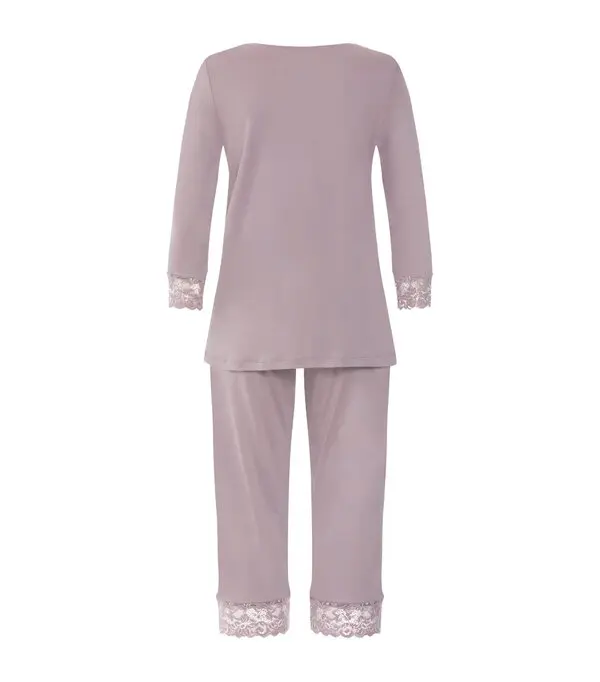 Hanro Lace-trim Moments Pyjama Set