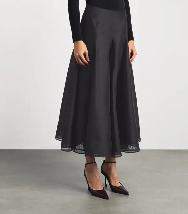 HERSKIND Greta Silk Skirt