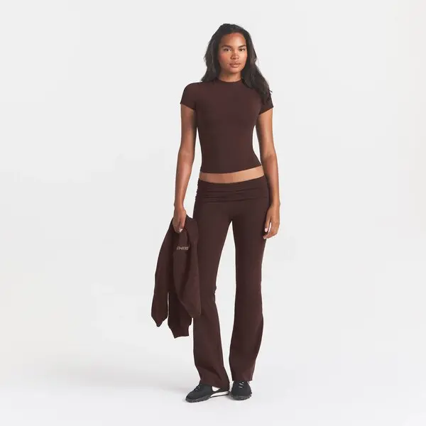 SKIMS T Shirt | Deep Neutral | | Cotton Jersey