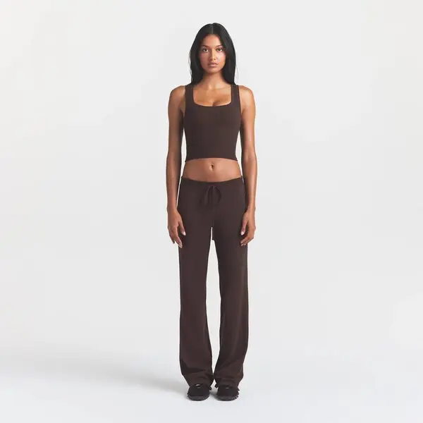 SKIMS Tank Top | Deep Neutral | | Cotton Rib