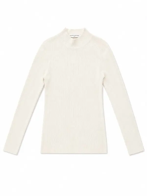 MAISON LOINTAINE Comfy Charmer High-neck Sweater Pure Cashmere