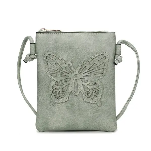 MKF COLLECTION BY MIA K. Skyli Crossbody Bag Seafoam