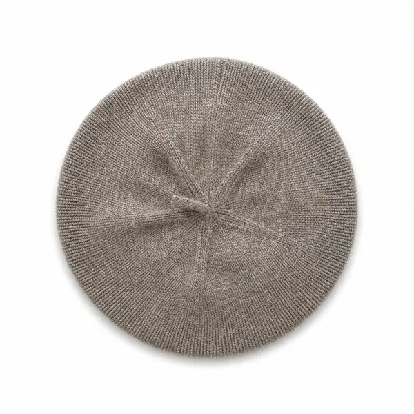 MAISON LOINTAINE Emily Paris Beret Pure Cashmere