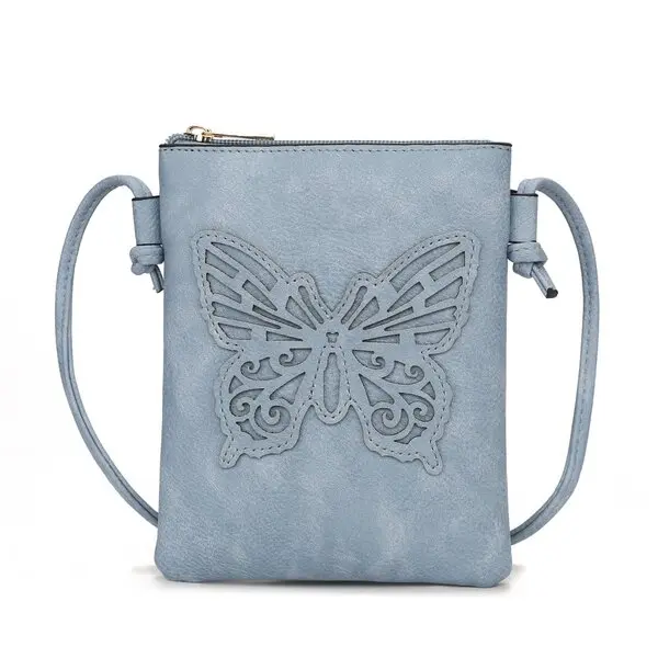 MKF COLLECTION BY MIA K. Skyli Crossbody Bag Denim