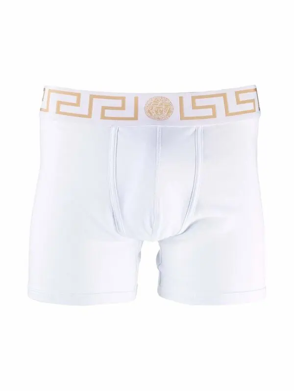 Versace Two-pack Greca-waistband Boxers