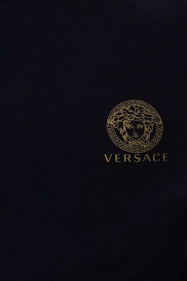 Versace Logo Printed Two-pack T-shirt