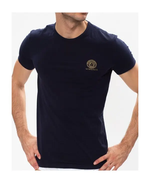 Versace Logo Printed Two-pack T-shirt