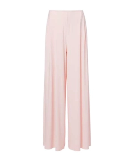 Norma Kamali High-rise Wide-leg Pants - Pink