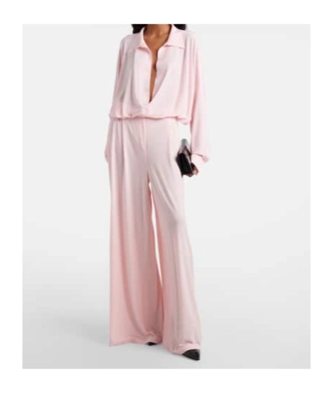 Norma Kamali High-rise Wide-leg Pants