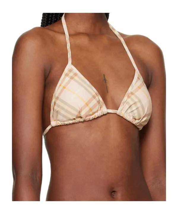 Burberry Check Bikini Top