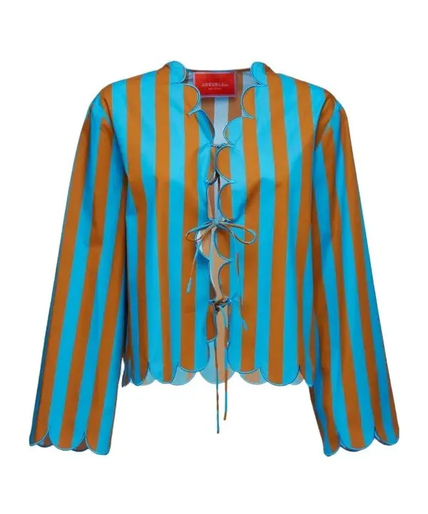 La DoubleJ Vertical-stripe Jacket