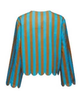 La DoubleJ Vertical-stripe Jacket