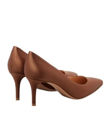 GIANVITO ROSSI Crêpe Satin Pumps