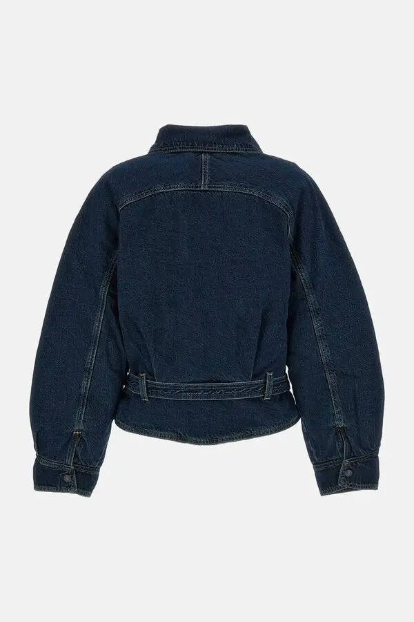 LEVI STRAUSS &AMP; CO. Giacca Bomber In Denim '80s Worn