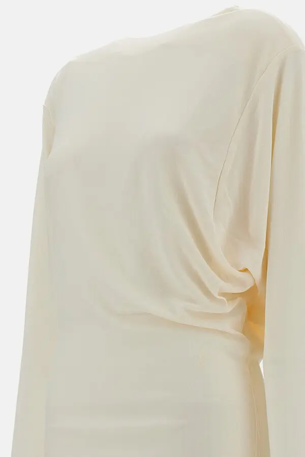 Jacquemus Mini Abito La Robe Mistral - Bianco