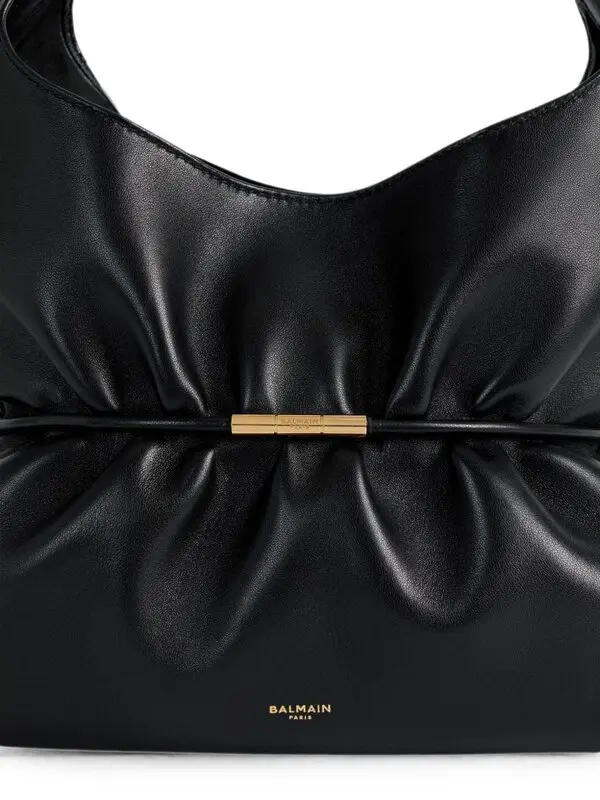 Balmain Sphynx Medium Leather Handbag