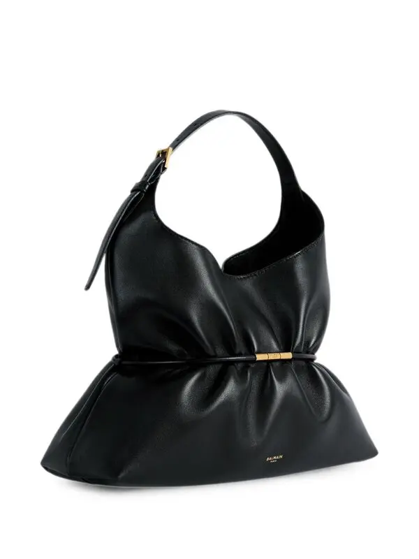 Balmain Sphynx Medium Leather Handbag - Multicolor