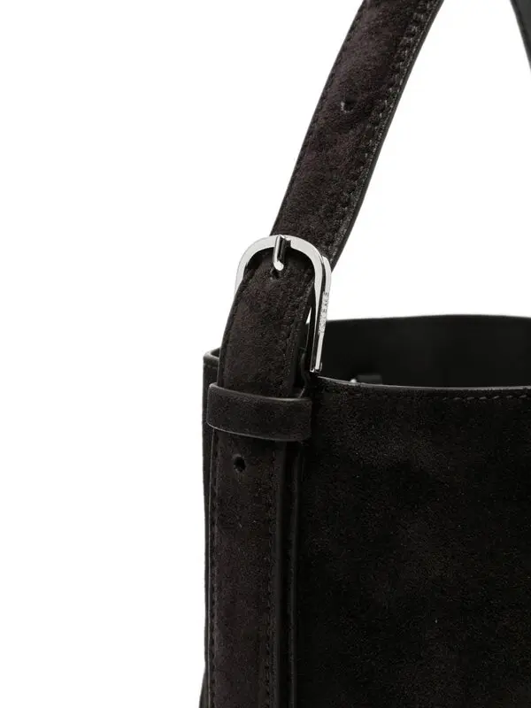 TOTEME Belted Petite Leather Tote Bag