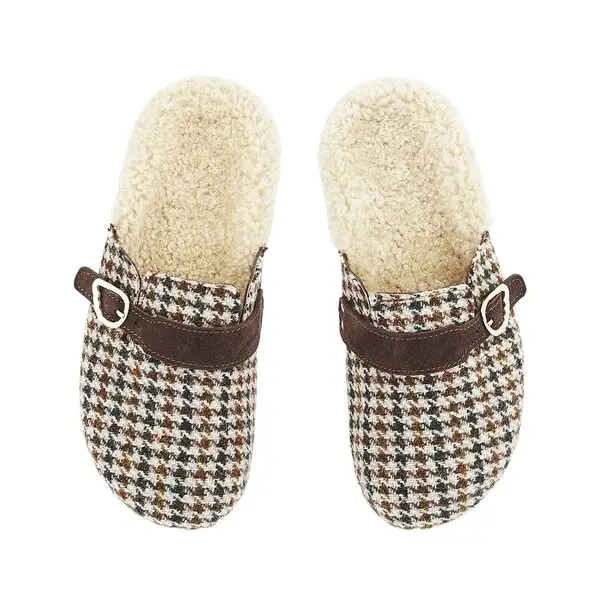 ANCIENT GREEK SANDALS Vasilitsa Tweed