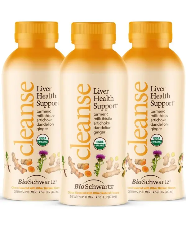 BIOSCHWARTZ Liver Support Supplement With Turmeric - No Color
