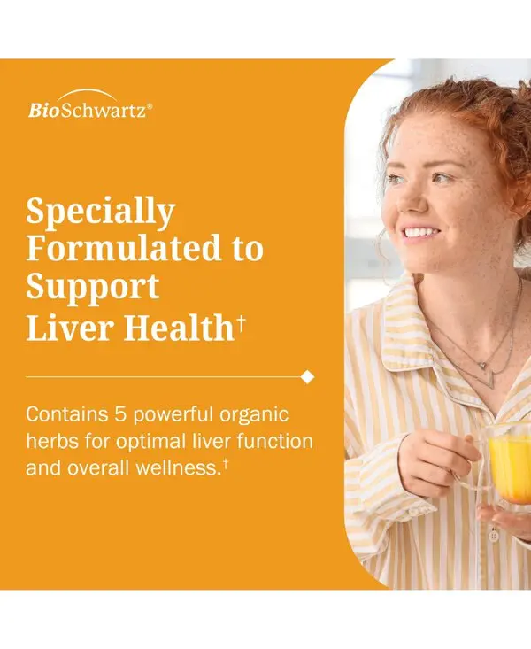 BIOSCHWARTZ Liver Support Supplement With Turmeric