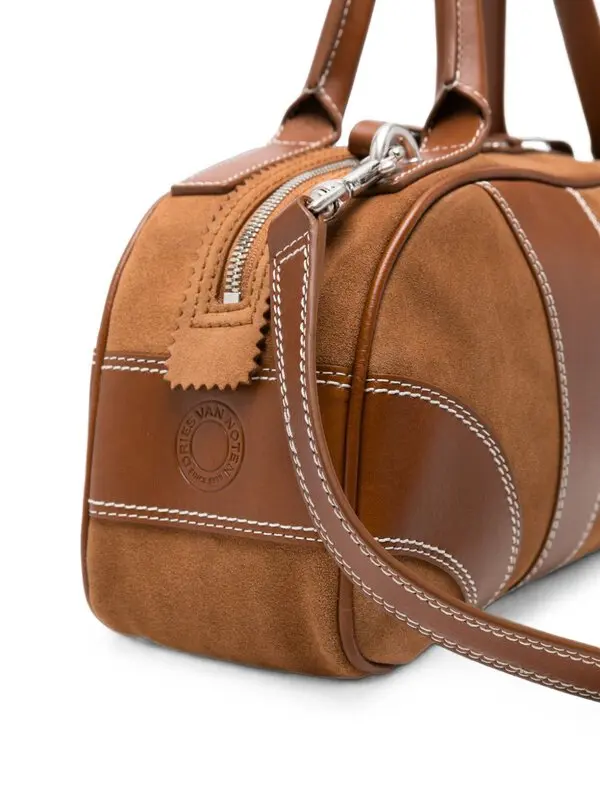 Dries Van Noten Leather Tote Bag - Multicolor