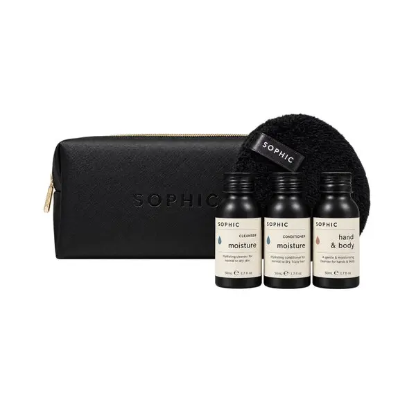 SOPHIC HAIR CARE Neutrals Sophic Moisture Travel Kit - Black