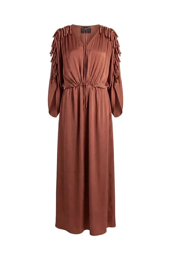 FLAUNT ARCHIVE Amelie Dress Terracotta
