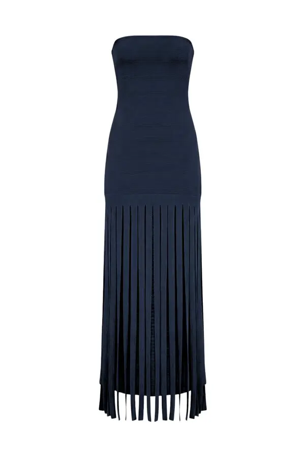 FLAUNT ARCHIVE Ayla Dress Navy