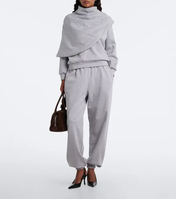 Magda Butrym Cotton-blend Jersey Sweatpants