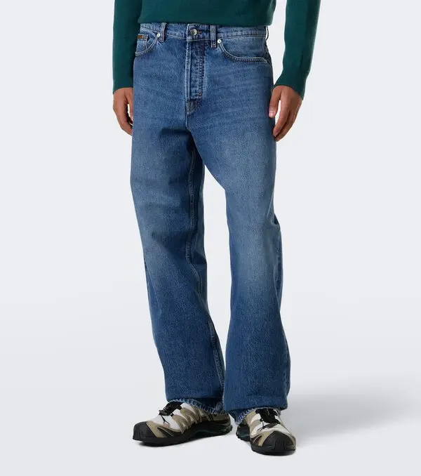 Moncler Faded Straight Jeans