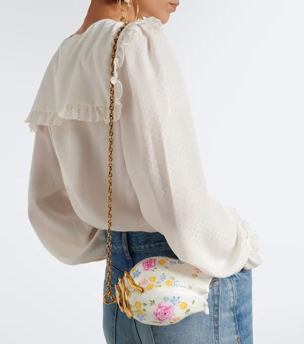 Chloé Souvenir Treasures Tulip Clutch