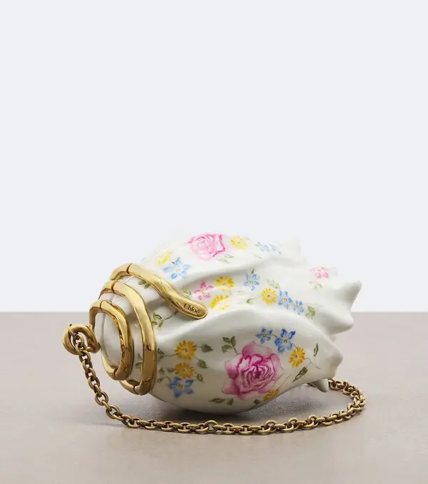 Chloé Souvenir Treasures Tulip Clutch