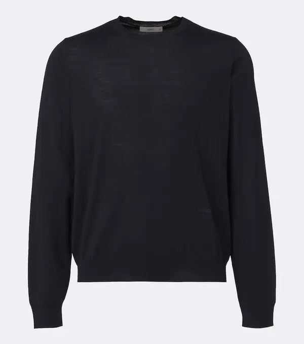 Fendi Wool Sweater - Blue