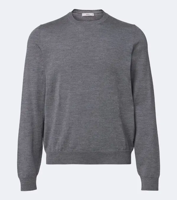 Fendi Wool Sweater - Grey