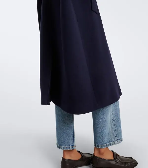 Chloé Double Breasted Wool-blend Coat