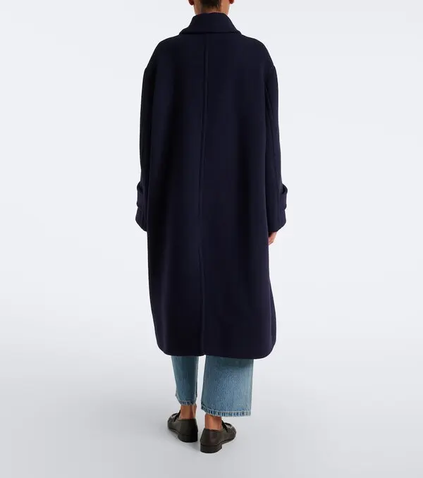 Chloé Double Breasted Wool-blend Coat