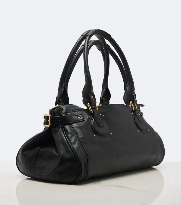 Chloé Paddington Xl Leather Shoulder Bag
